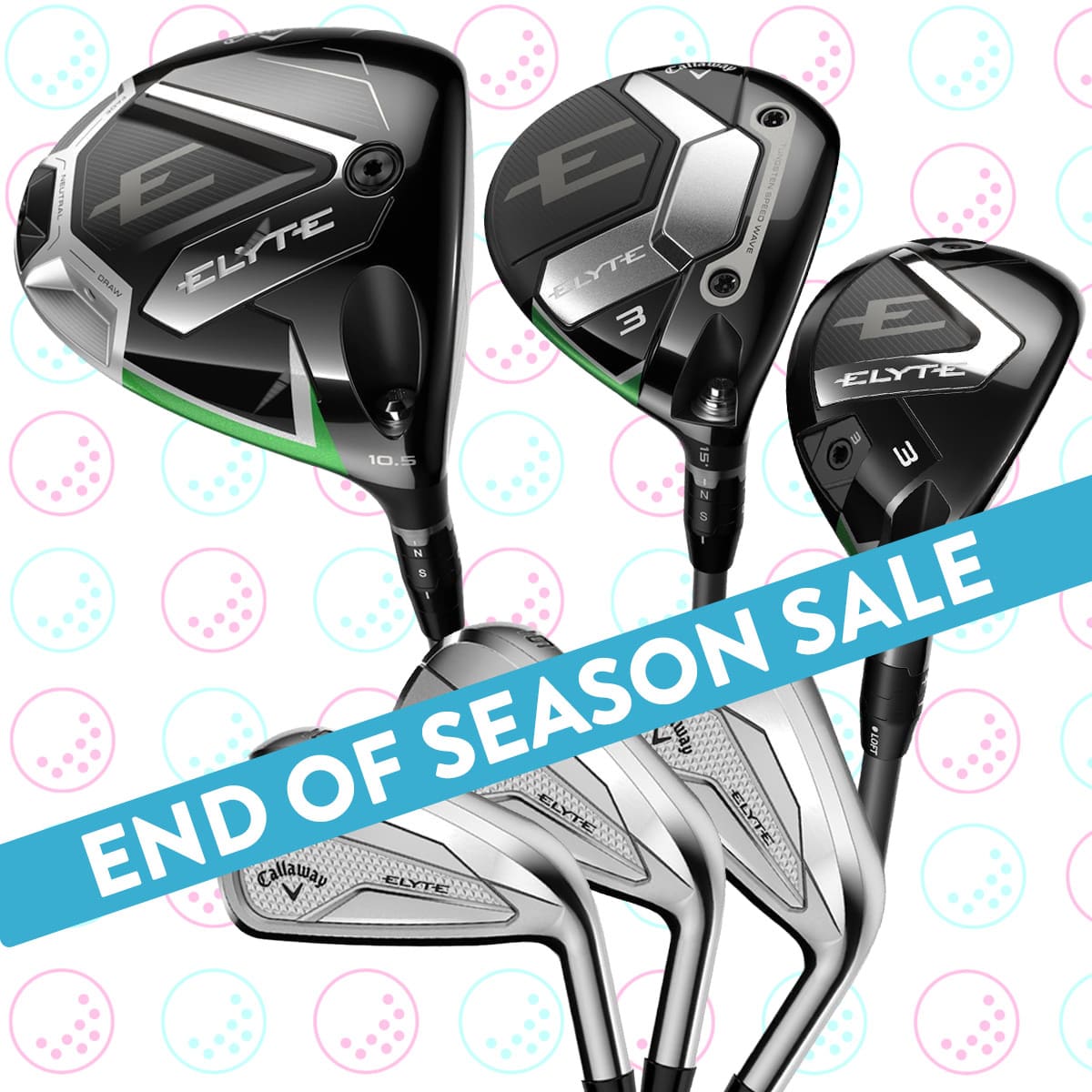 **AUTODRAW** WIN CALLAWAY ELYTE WOODS AND IRONS BUNDLE #71 - Caddy Comps
