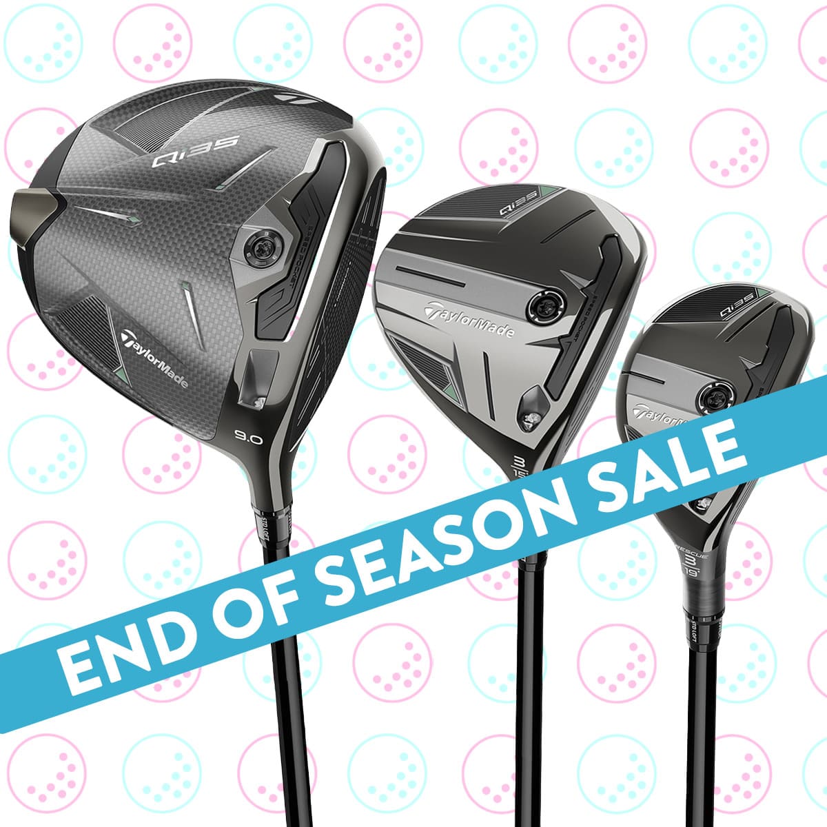 **AUTODRAW** WIN TAYLORMADE QI35 WOODS BUNDLE #82 - Caddy Comps